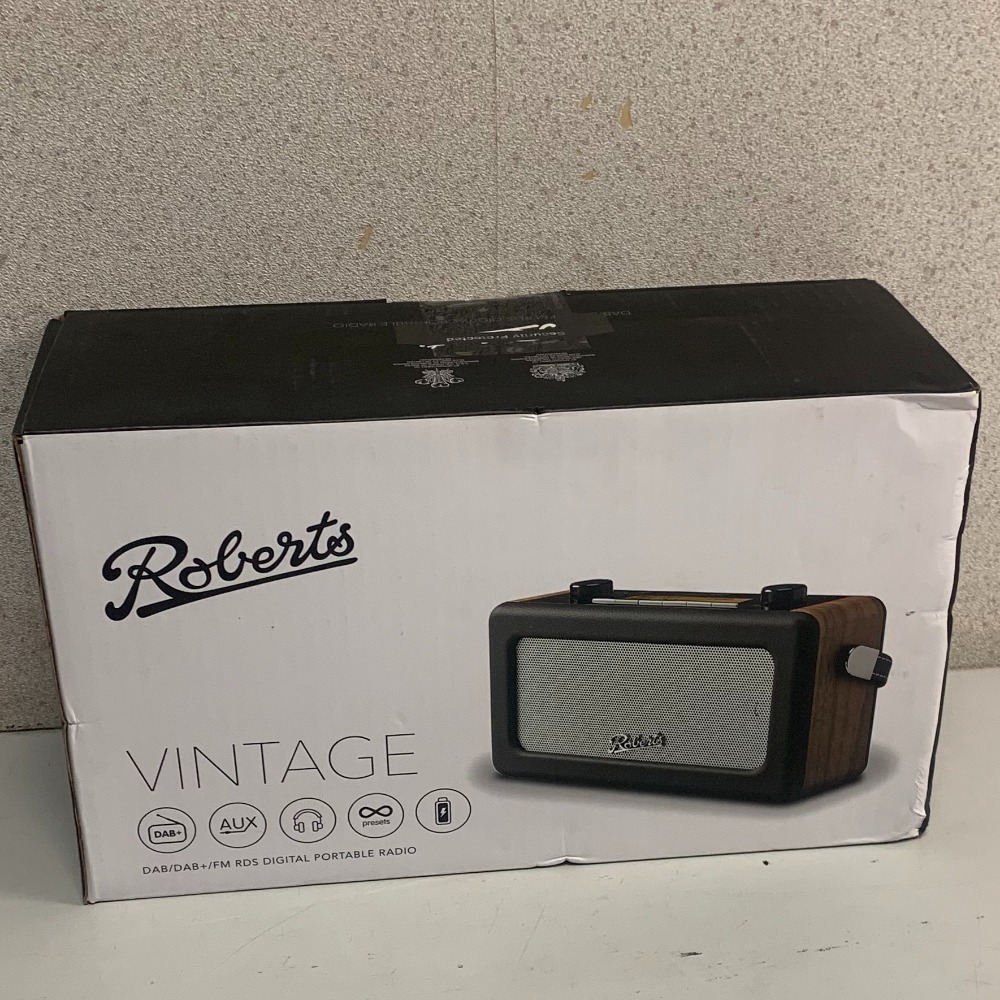 New Roberts Vintage DAB FM RDS Portable Radio - Own4Less